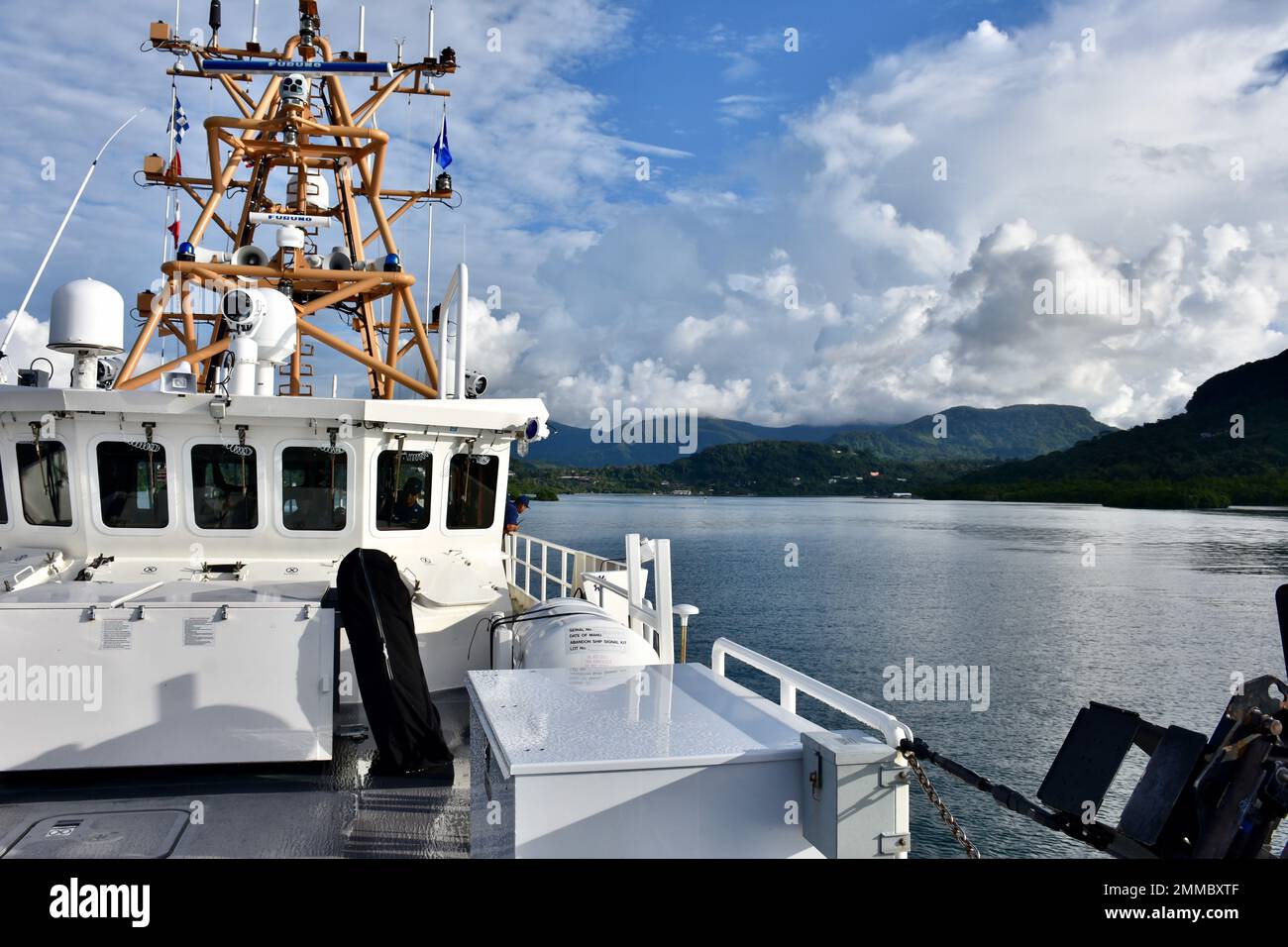 The Sentinel-class fast response cutter USCGC Oliver Henry (WPC 1140 ...