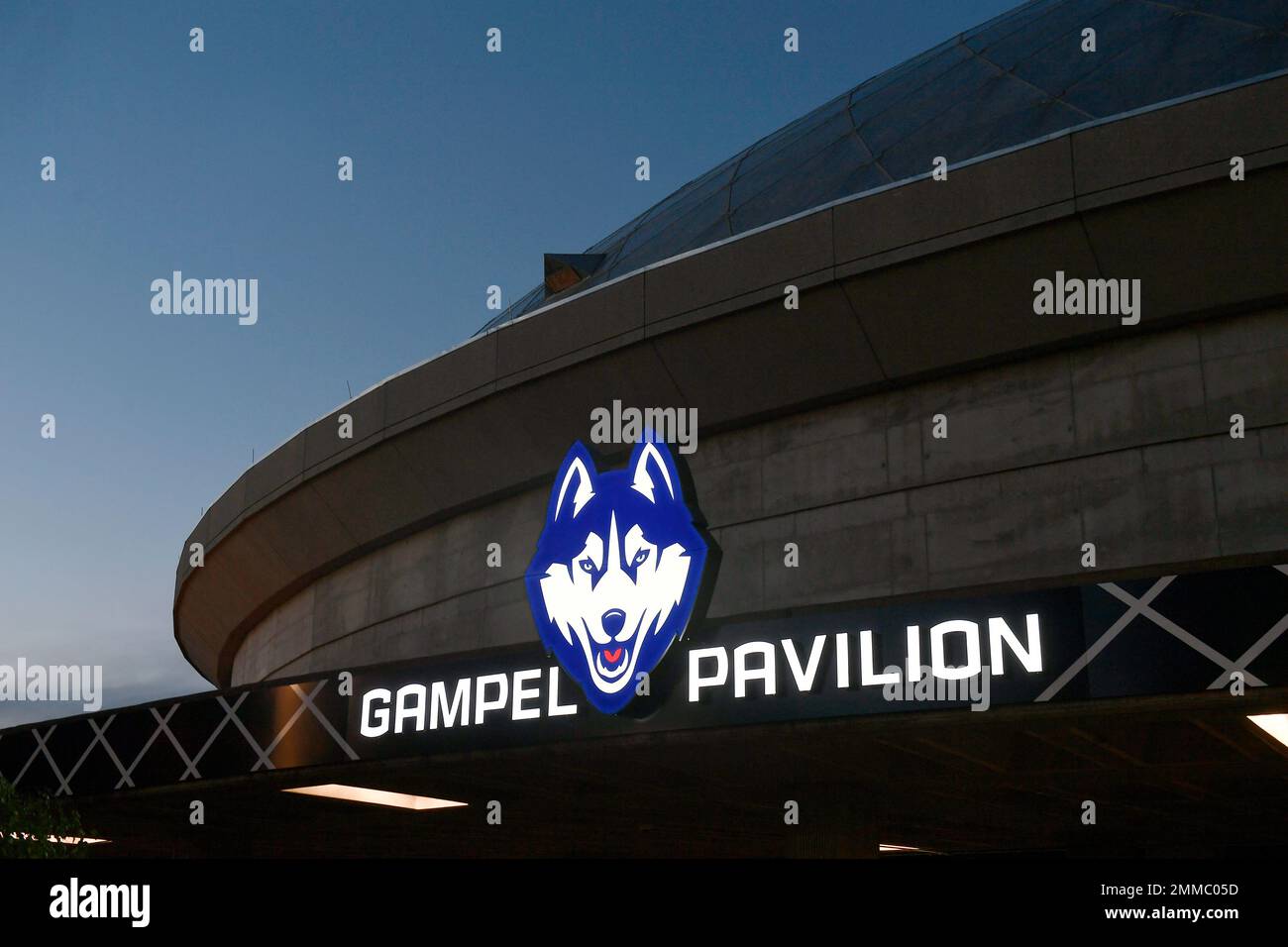 Harry A. Gampel Pavilion arena for the UConn Huskies basketball program ...