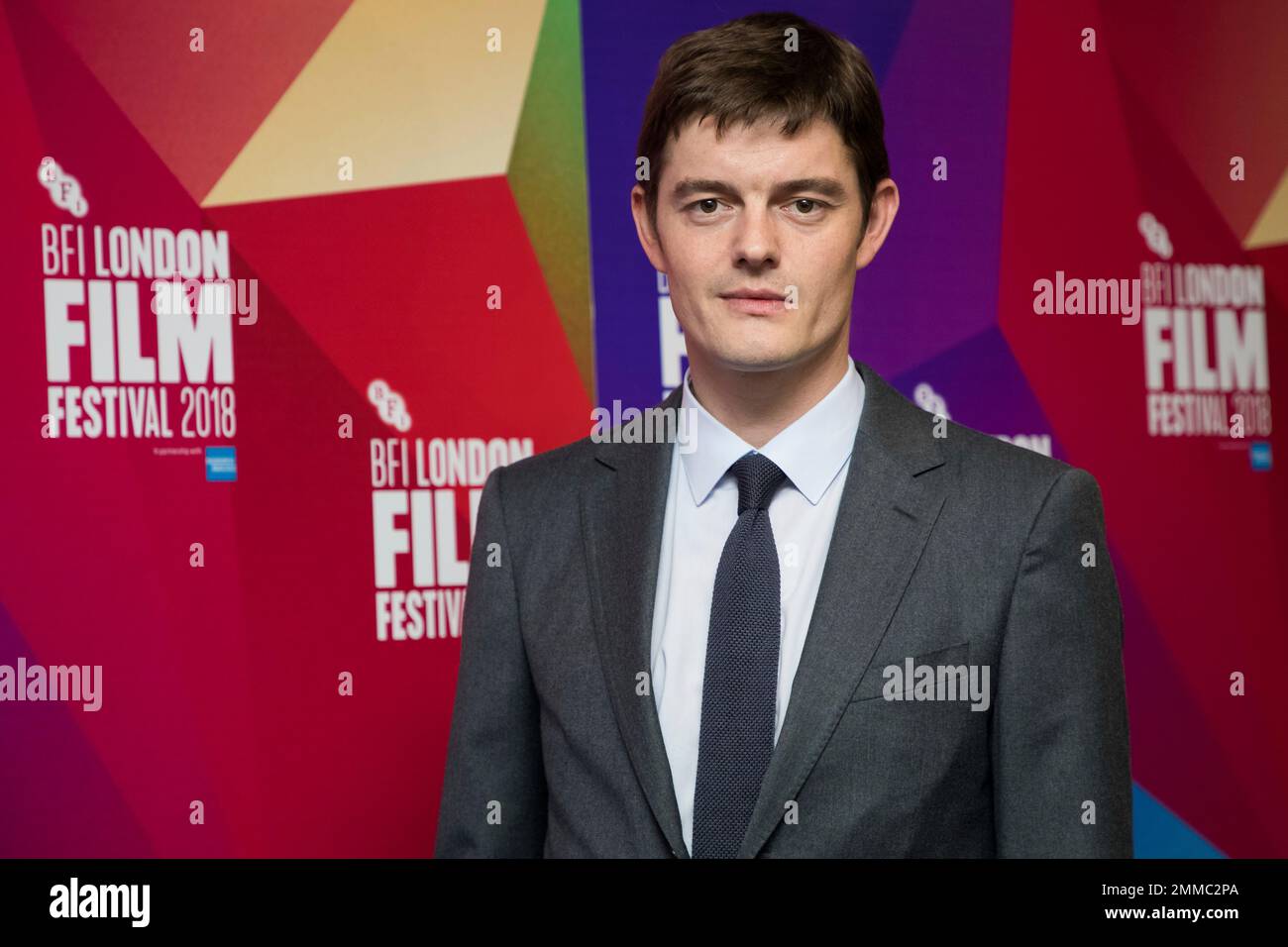 Actor Sam Riley poses for photographers upon arrival at the premiere ...