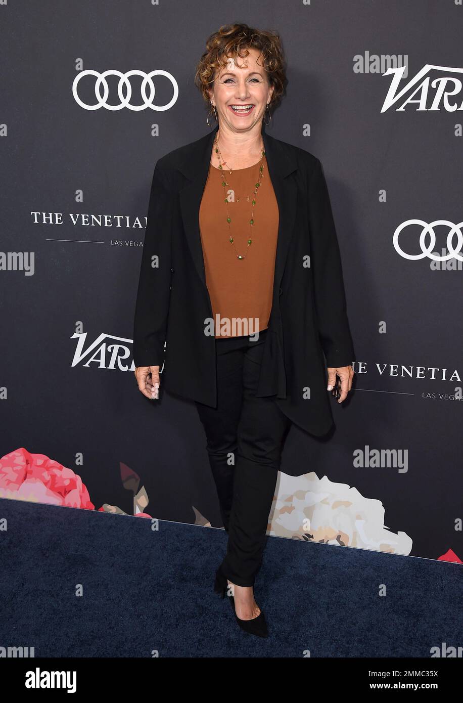 Gabrielle Carteris arrives at Variety's Power of Women event on Friday ...
