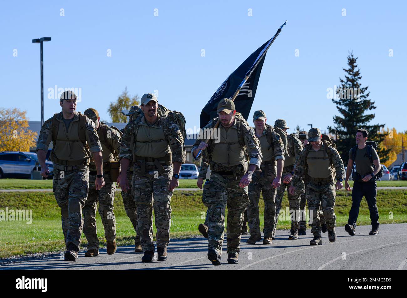 U.S. Airmen assigned to the 3rd Air Support Operations Squadron ...