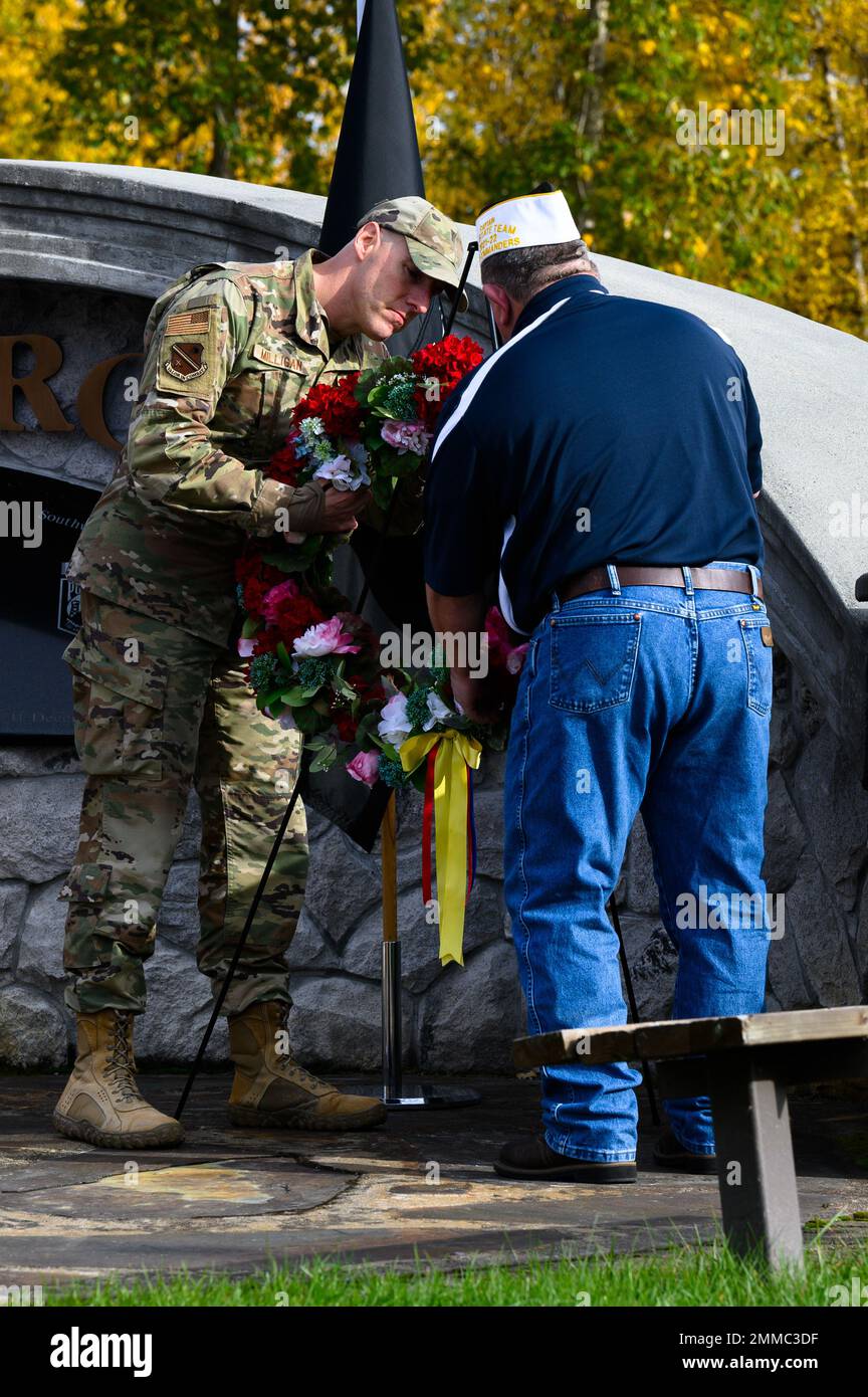 U.S. Air Force Chief Master Sgt. Sean Milligan, the 354th Fighter Wing ...