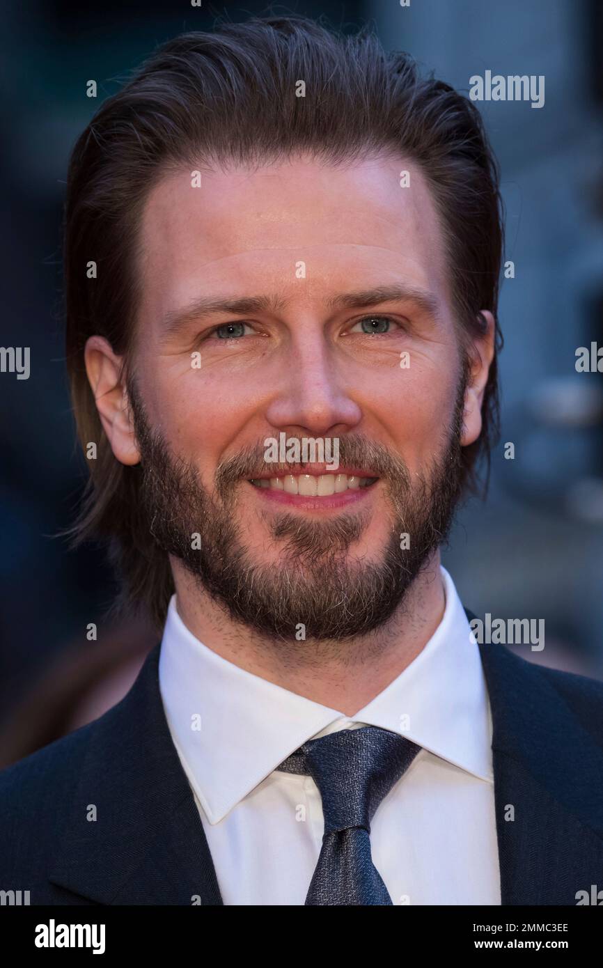Bill Heck poses for photographers upon arrival at the premiere of the ...