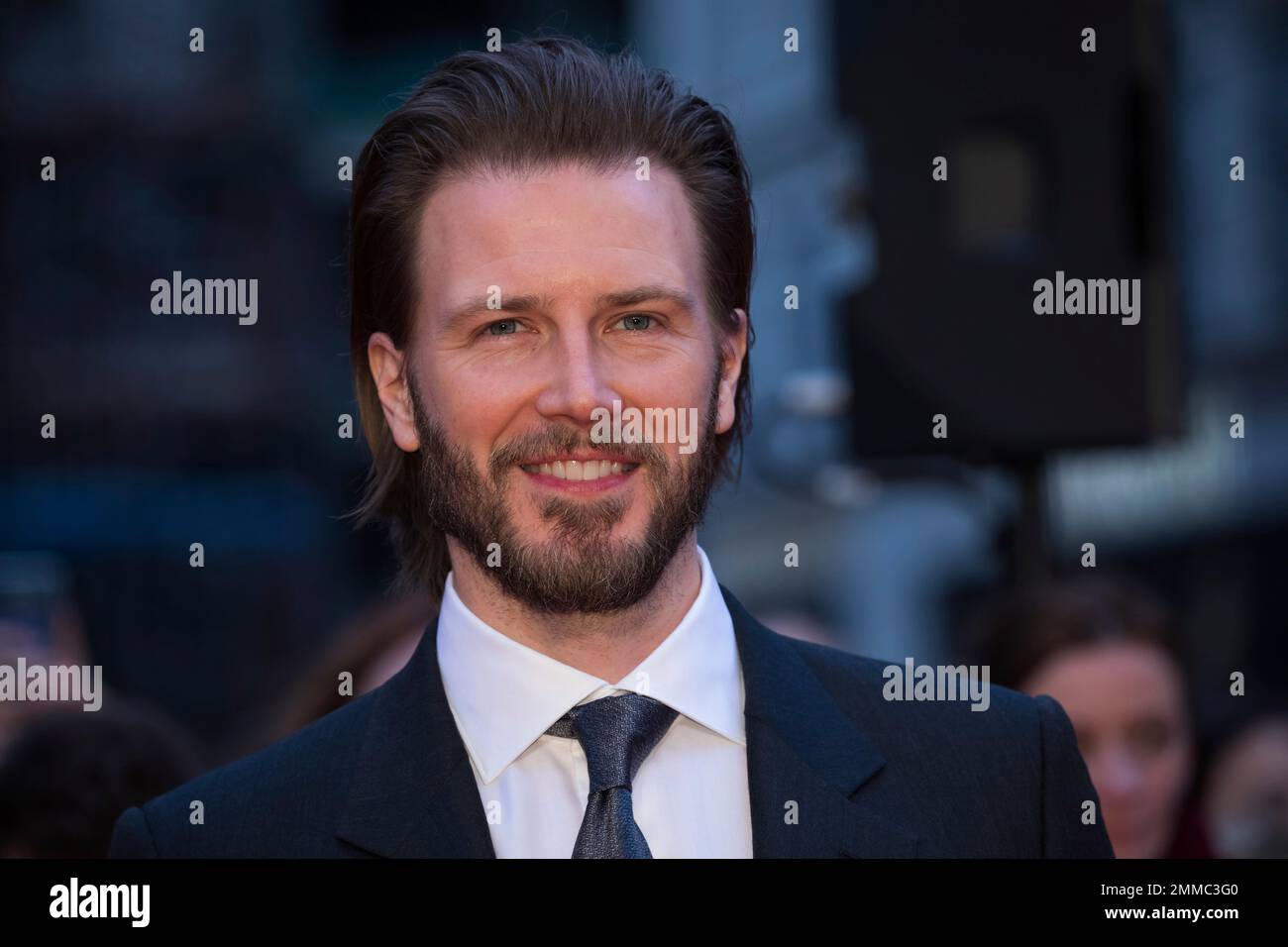 Bill Heck poses for photographers upon arrival at the premiere of the ...