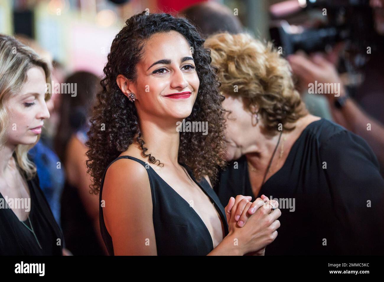 Actress Ines Melab attends the premiere of Amazon's new anthology ...