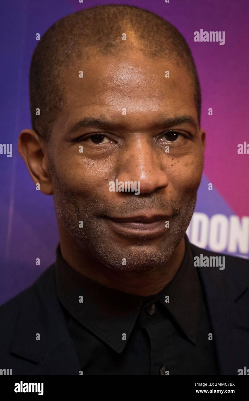 Actor Mark Monero poses for photographers upon arrival at the screening ...