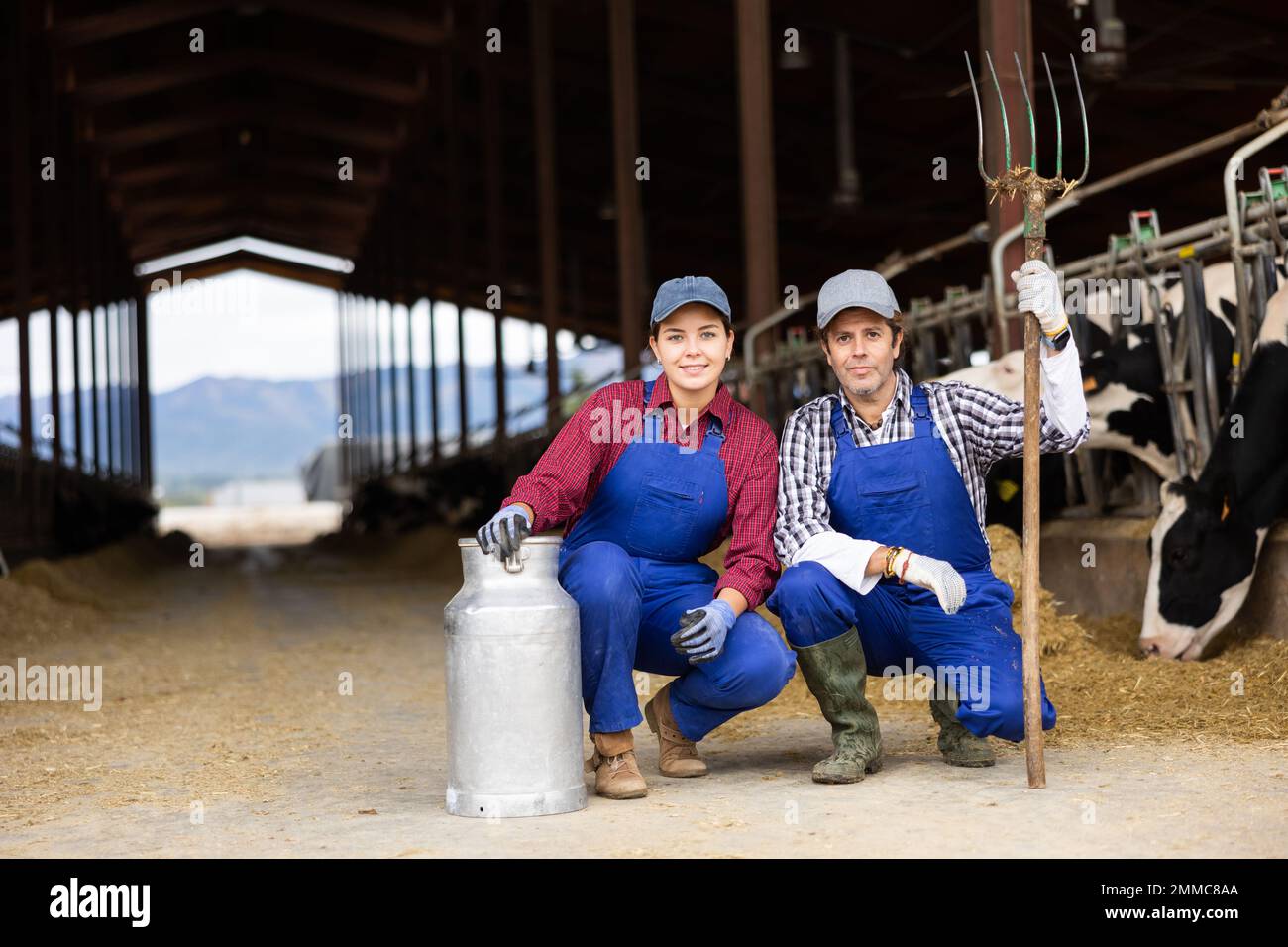 American dairy farmers hi-res stock photography and images - Alamy