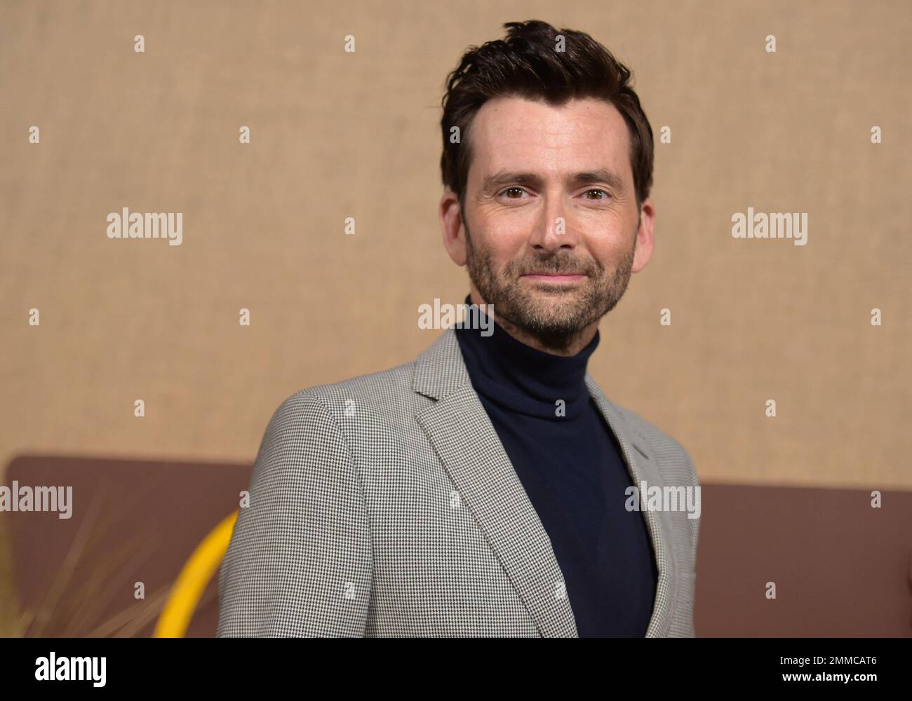 David Tennant arrives at the Los Angeles premiere of "Camping" on ...