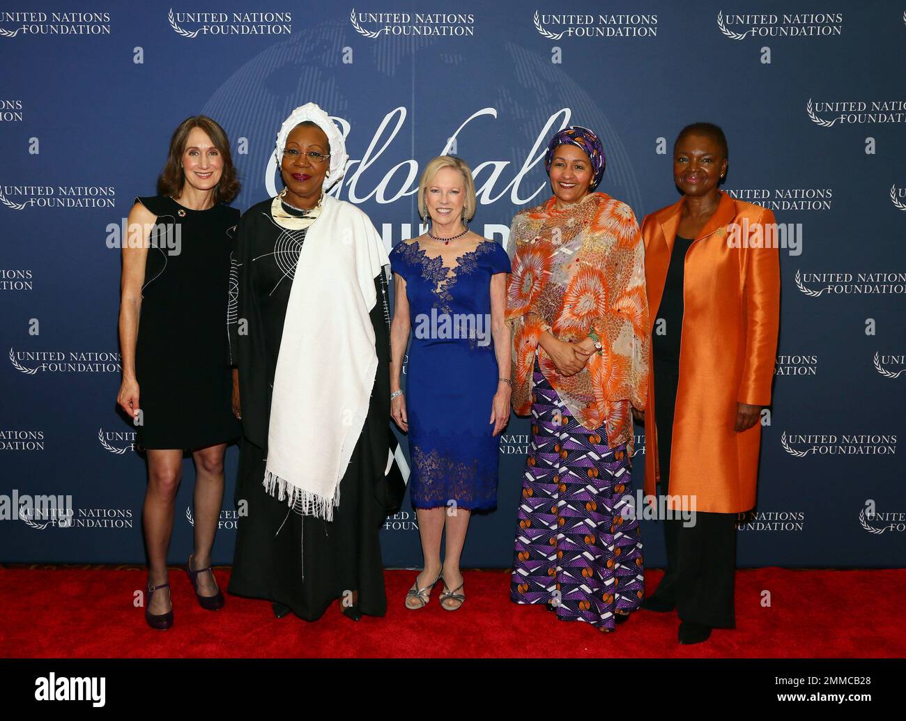 IMAGE DISTRIBUTED FOR UNITED NATIONS FOUNDATION - Pictured from left to ...