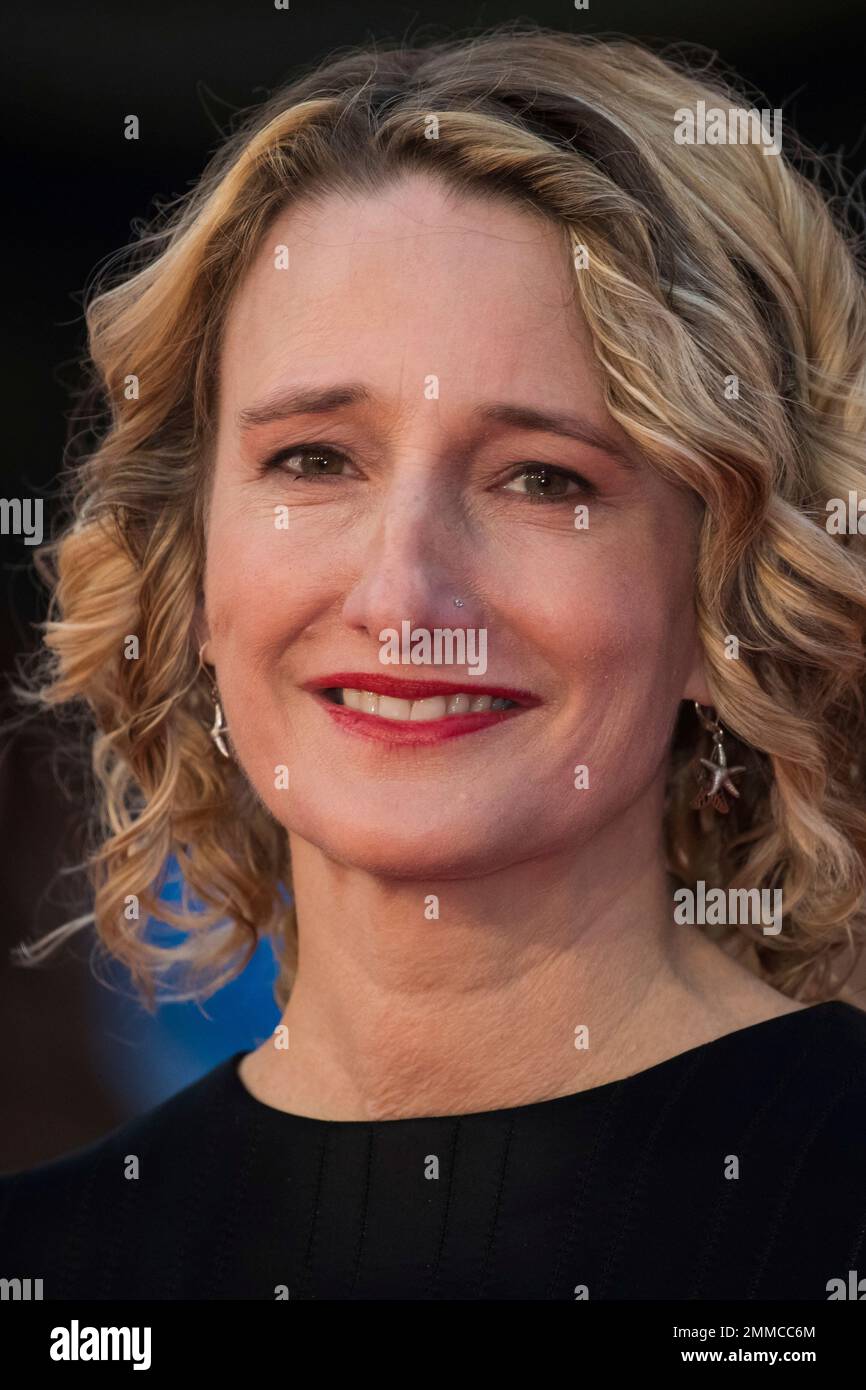 Festival Director Tricia Tuttle poses for photographers upon arrival at ...