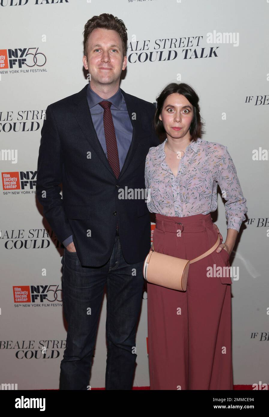 Jordan Klepper and Laura Grey attend the "If Beale Street Could Talk ...