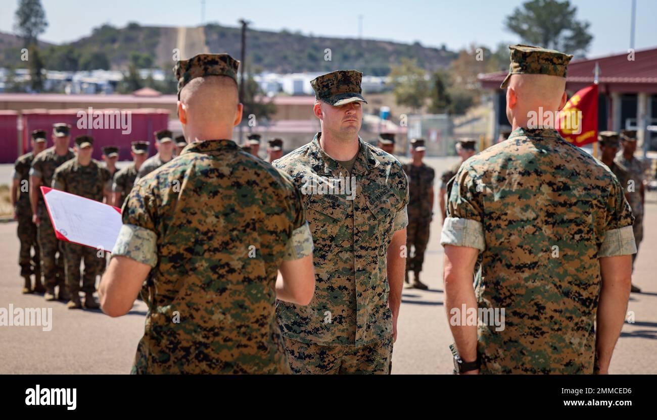 U.S. Marine Corps Gunnery Sgt. Colin G. Baird, a geospatial analyst ...
