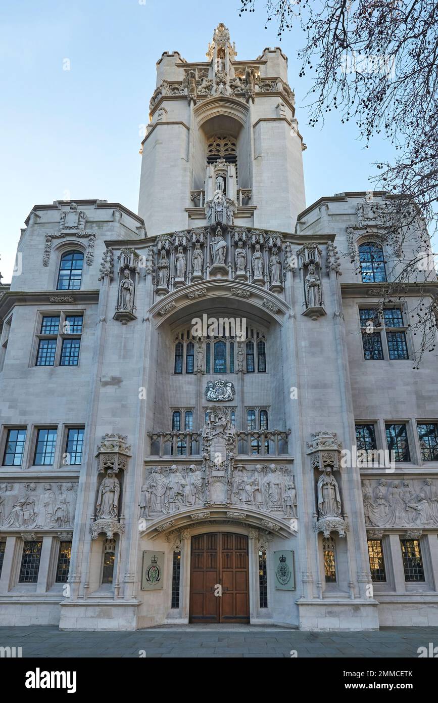The supreme court Westminster Stock Photo - Alamy