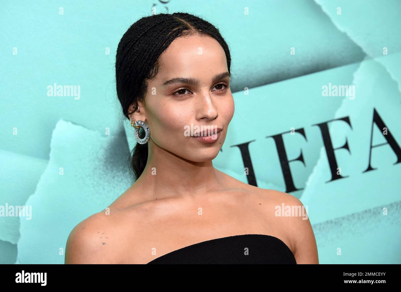 Actress Zoe Kravitz attends the Tiffany & Co. 2018 Blue Book Collection ...