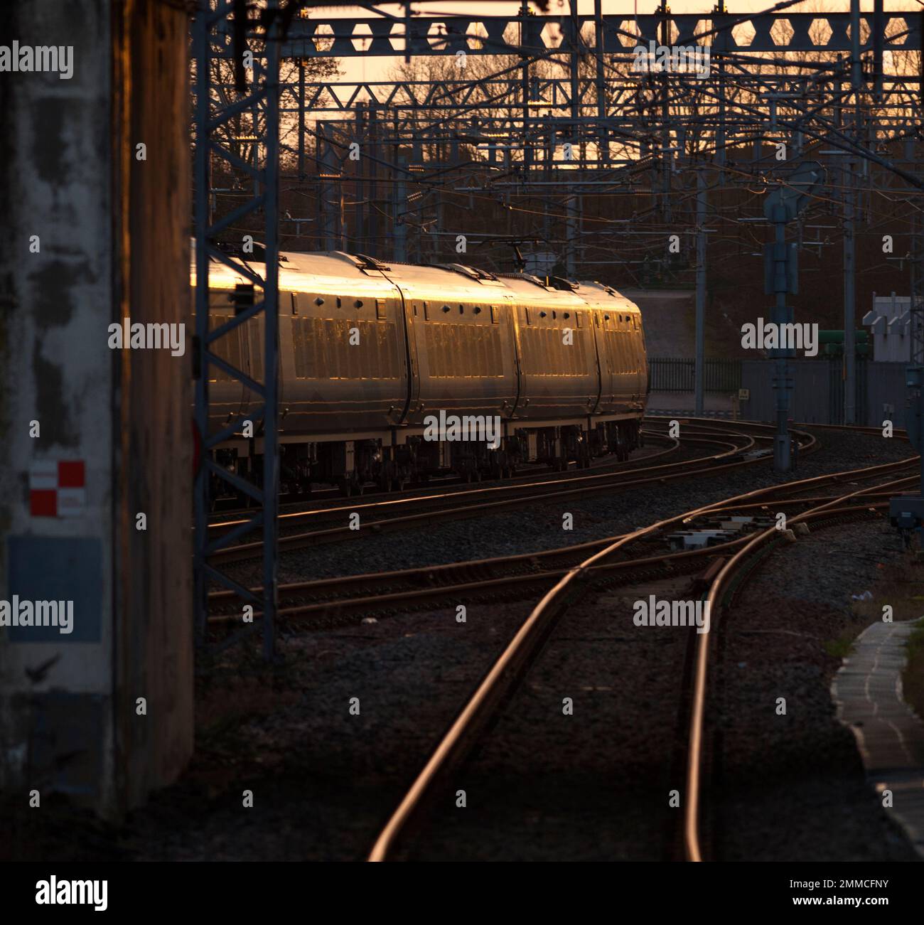 First Transpennine Express class 397 electric train on the west coast ...