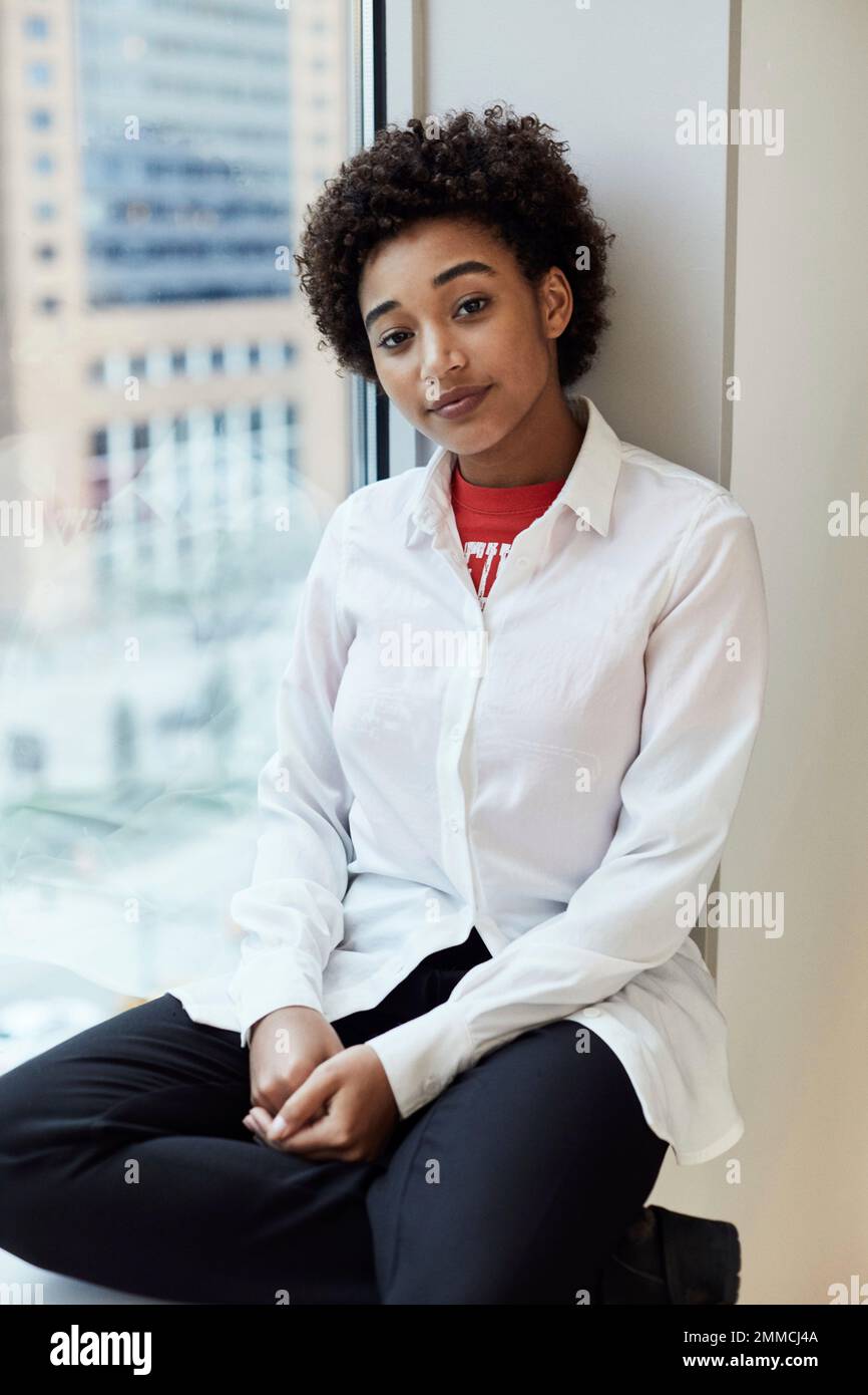 This Sept. 28, 2018 photo shows Amandla Stenberg during a portrait ...