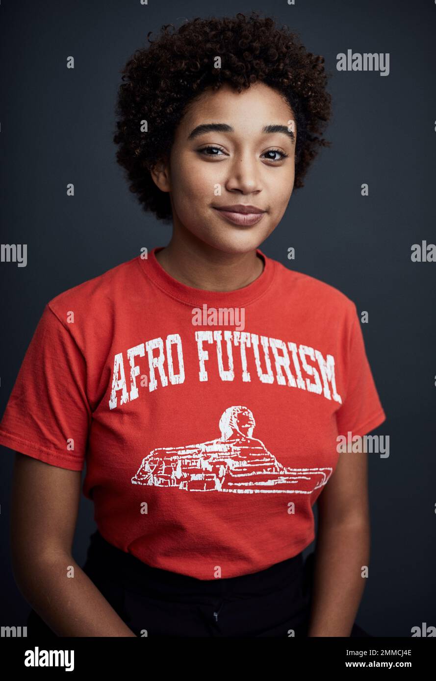 This Sept. 28, 2018 photo shows Amandla Stenberg during a portrait ...