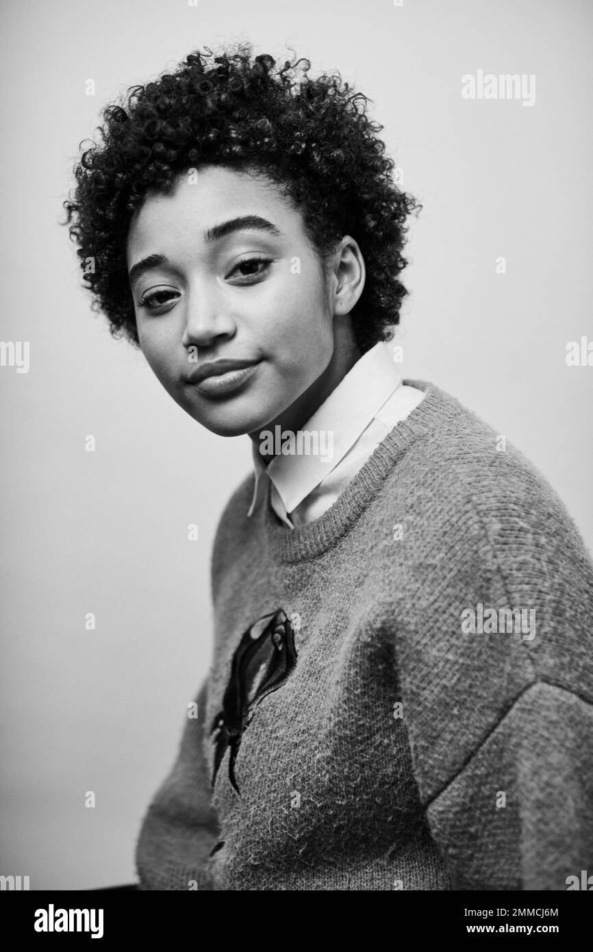 This Sept. 28, 2018 photo shows Amandla Stenberg during a portrait ...