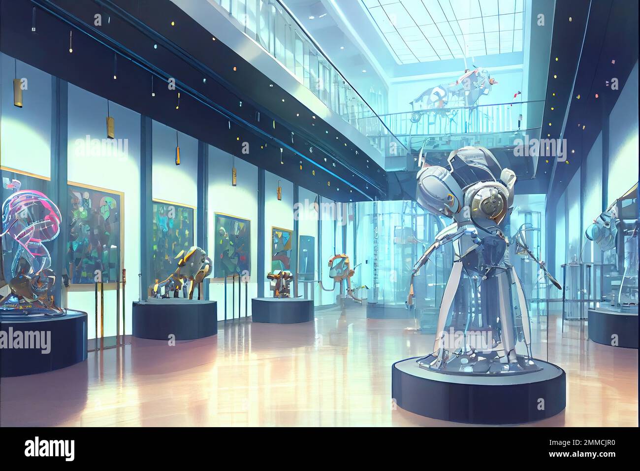 Robot scene hi-res stock photography and images - Alamy