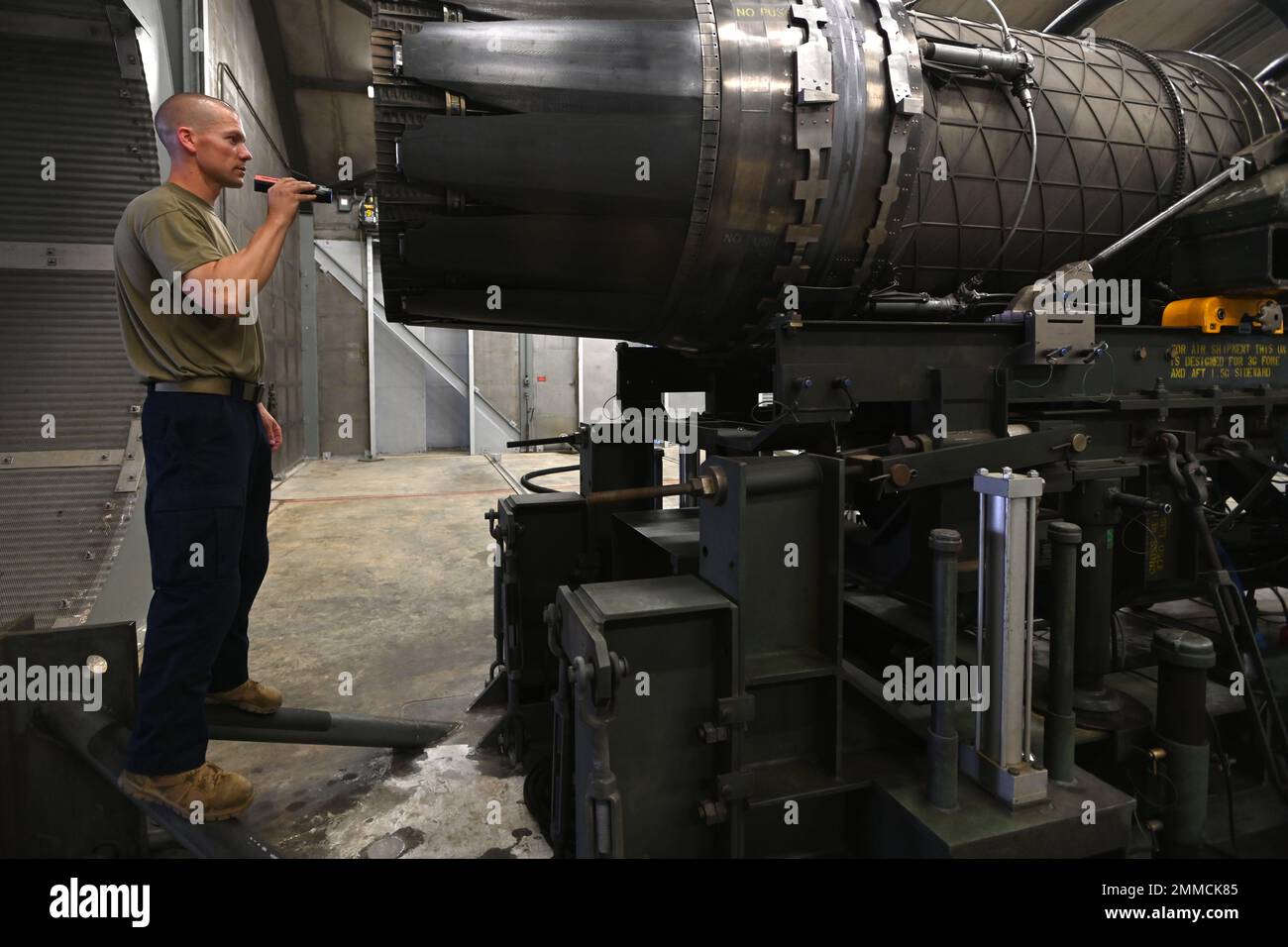 U.S. Air Force Tech. Sgt. Jarvis Colvin, 169th Maintenance Squadron ...