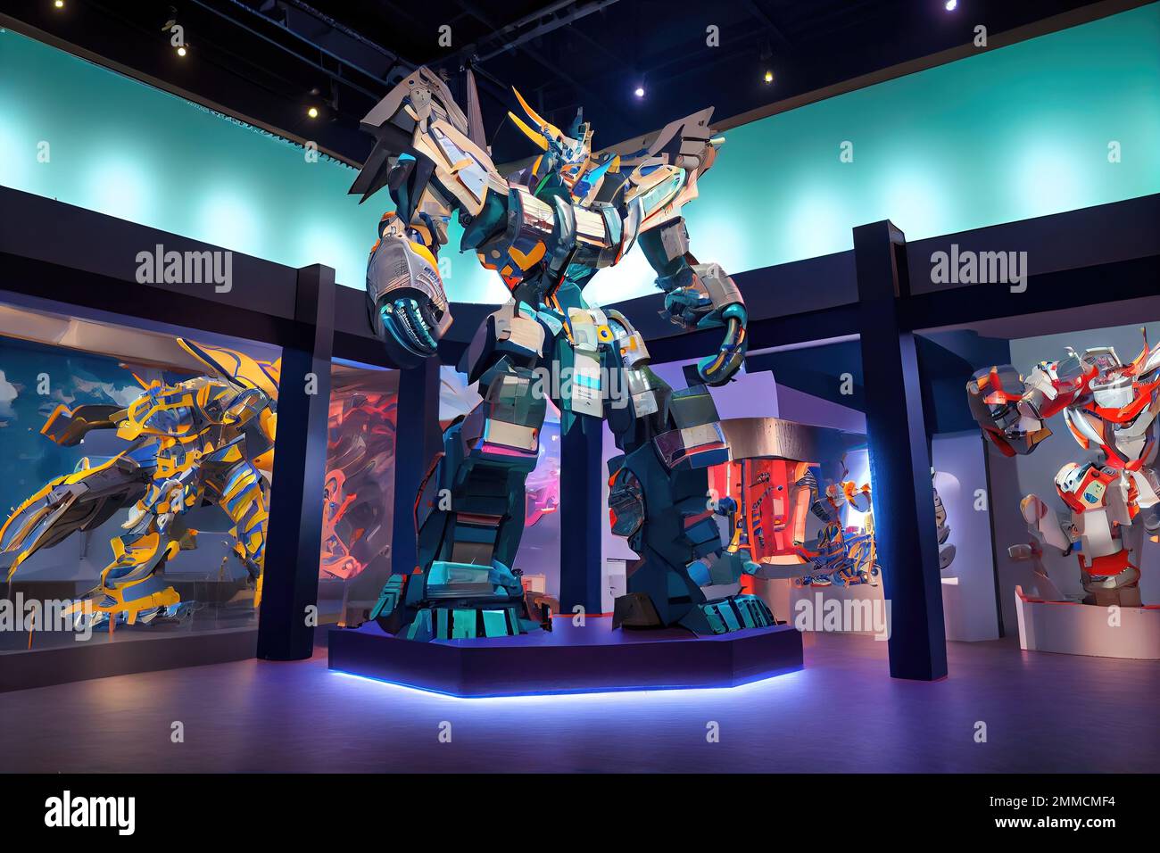 Robot scene hi-res stock photography and images - Alamy