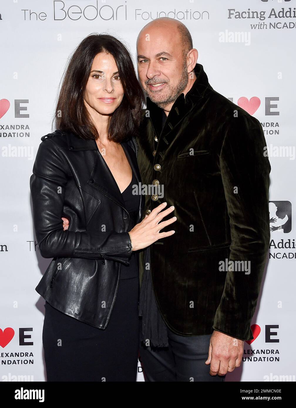 Designer John Varvatos and wife Joyce Varvatos attend the Facing ...