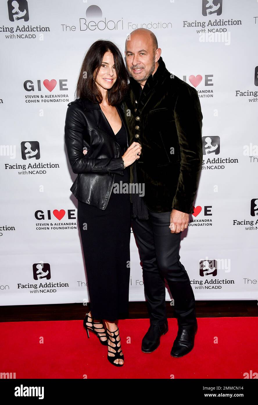 Designer John Varvatos and wife Joyce Varvatos attend the Facing ...