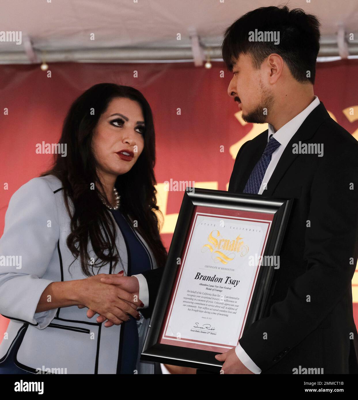 California State Senator Susan Rubio representing the 22nd district ...