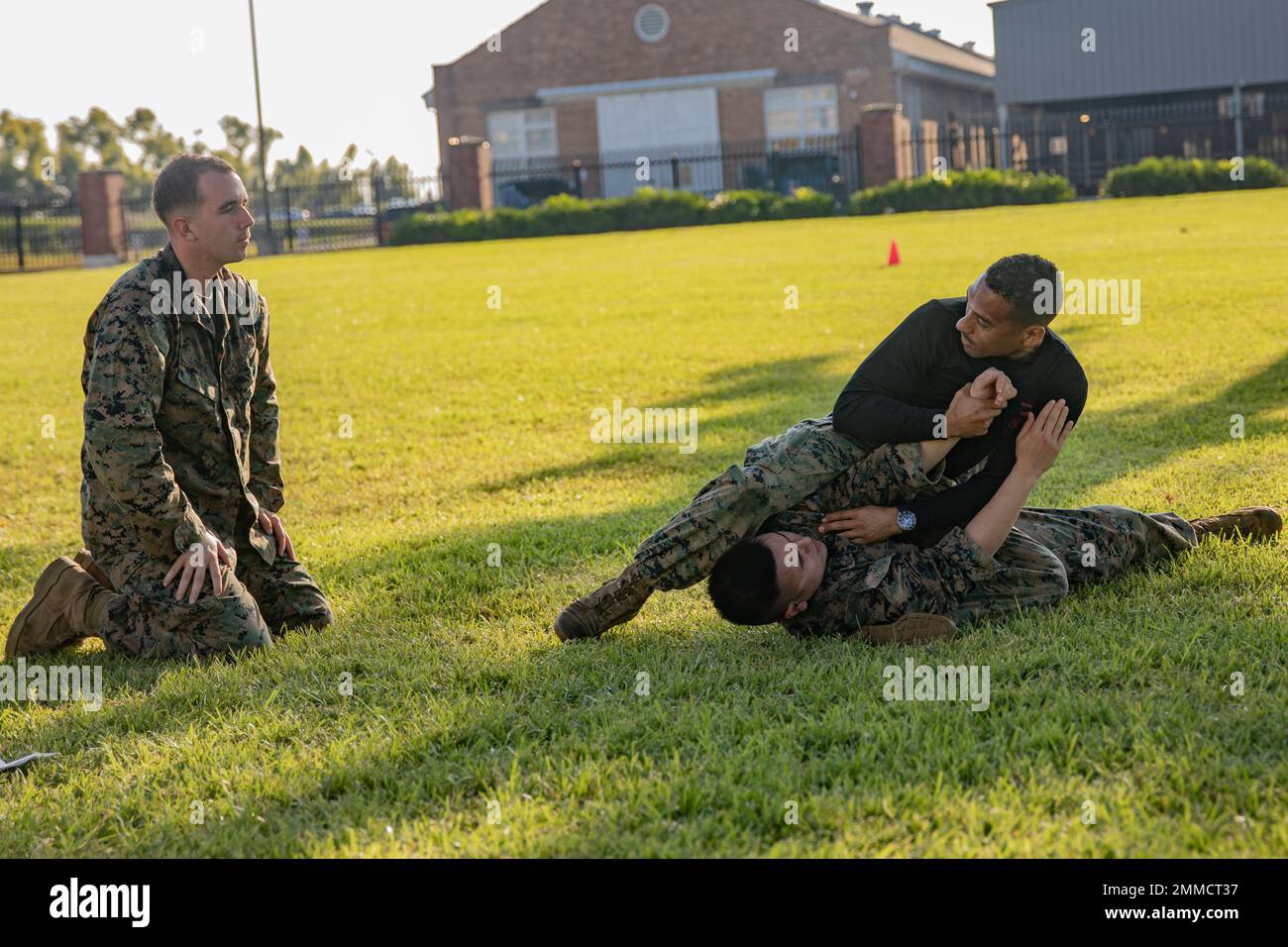 Gunnery Sgt. David Munoz, a Martial Arts Instructor with 4th Marine Air ...