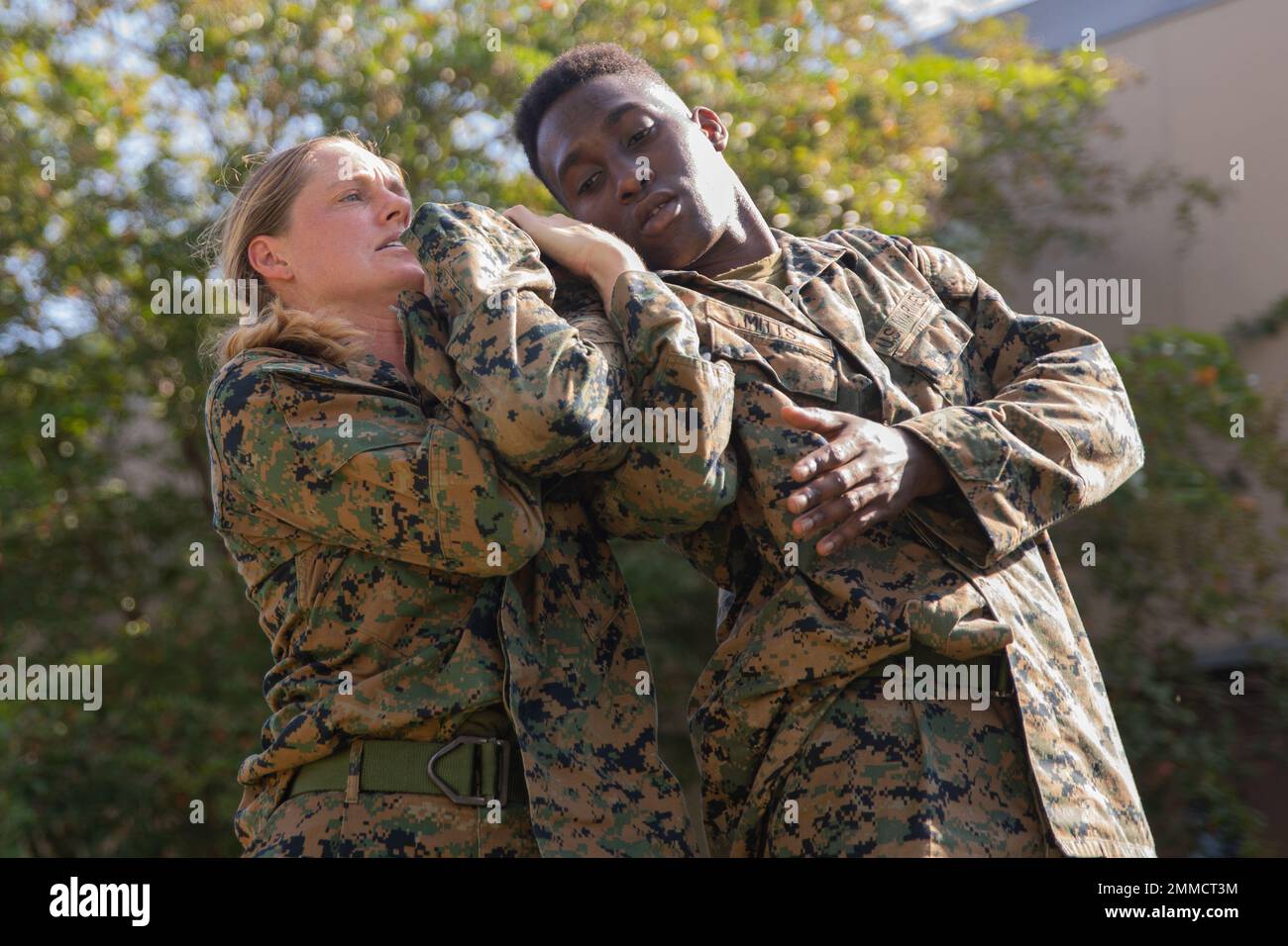 Maj. Elaine Cassity, a logistics operations officer with 4th Marine ...