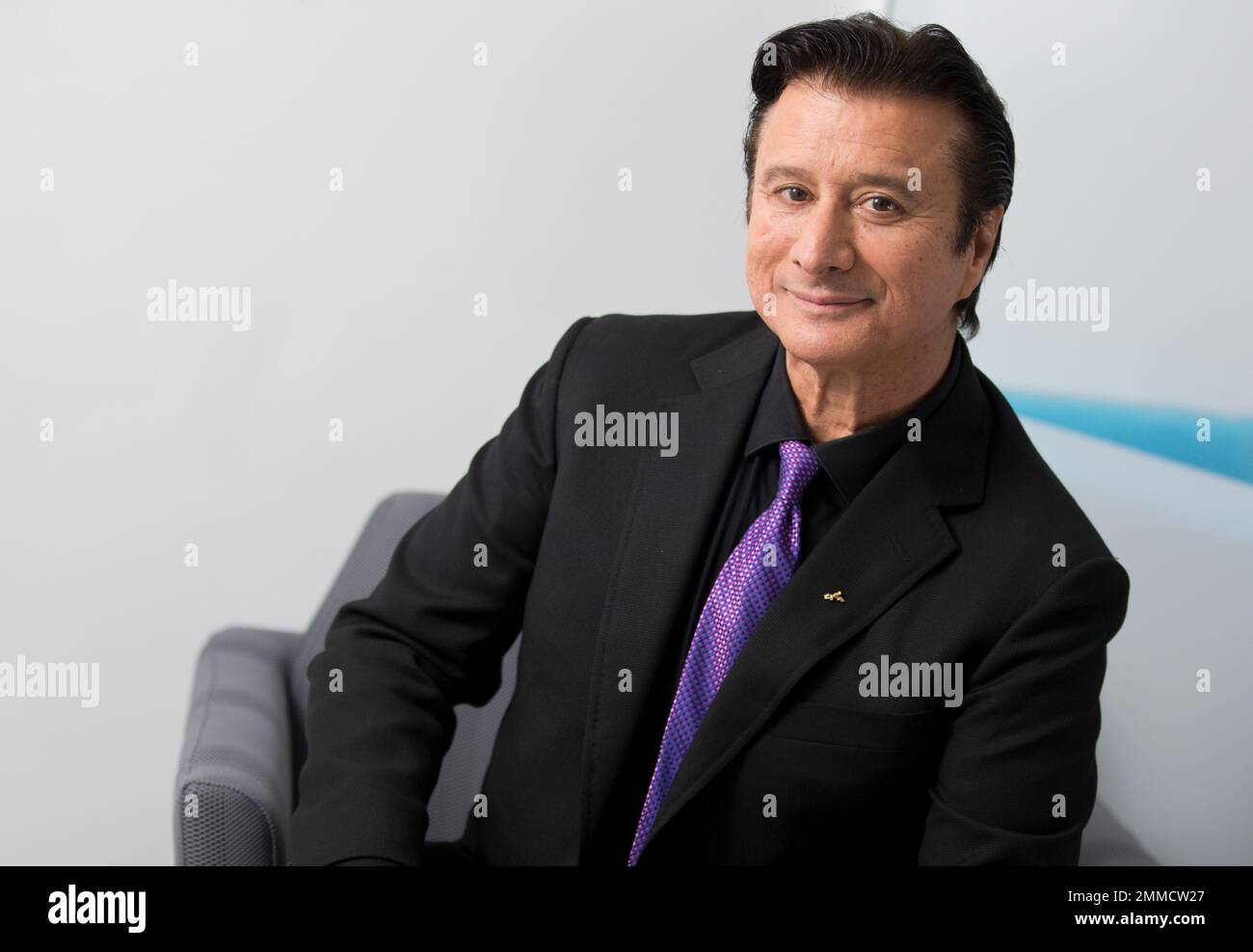 This Oct. 8, 2018 photo shows singer Steve Perry posing for a portrait ...