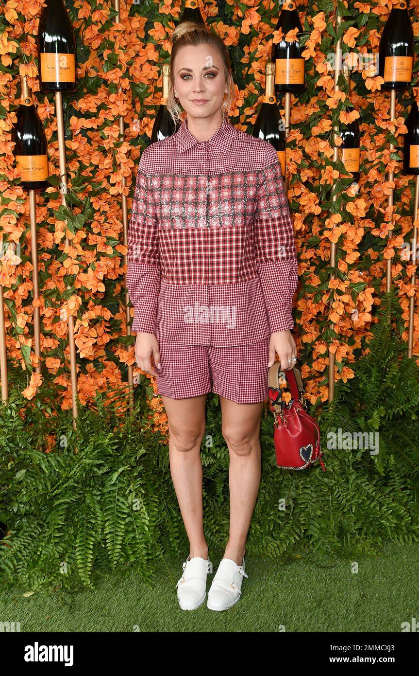 Kaley Cuoco attends the 9th Annual Veuve Clicquot Polo Classic at Will ...