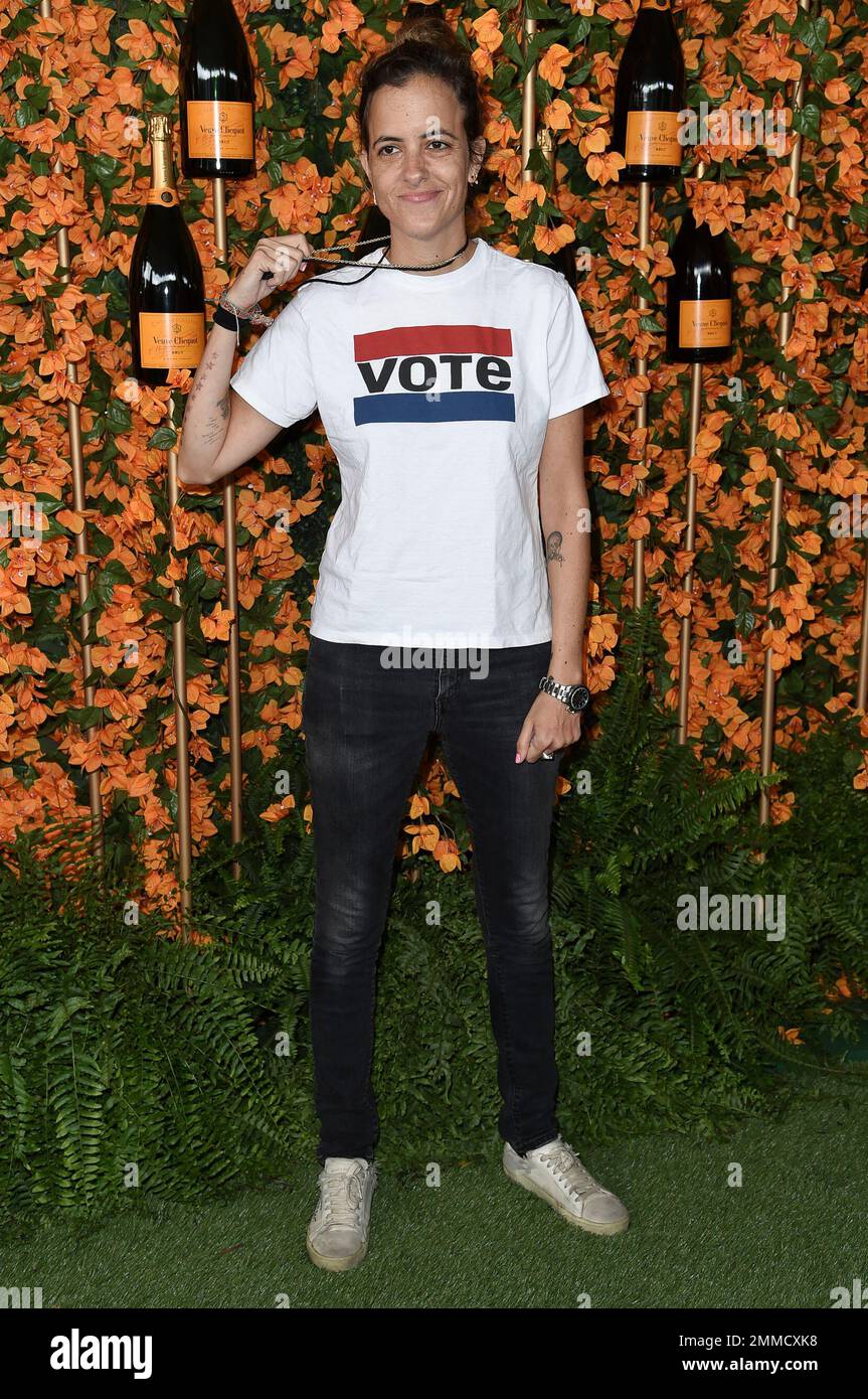 Samantha Ronson attends the 9th Annual Veuve Clicquot Polo Classic at ...