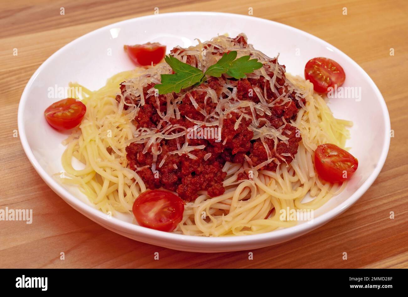 Spaghetti pasta meat bolognese hi-res stock photography and images - Alamy