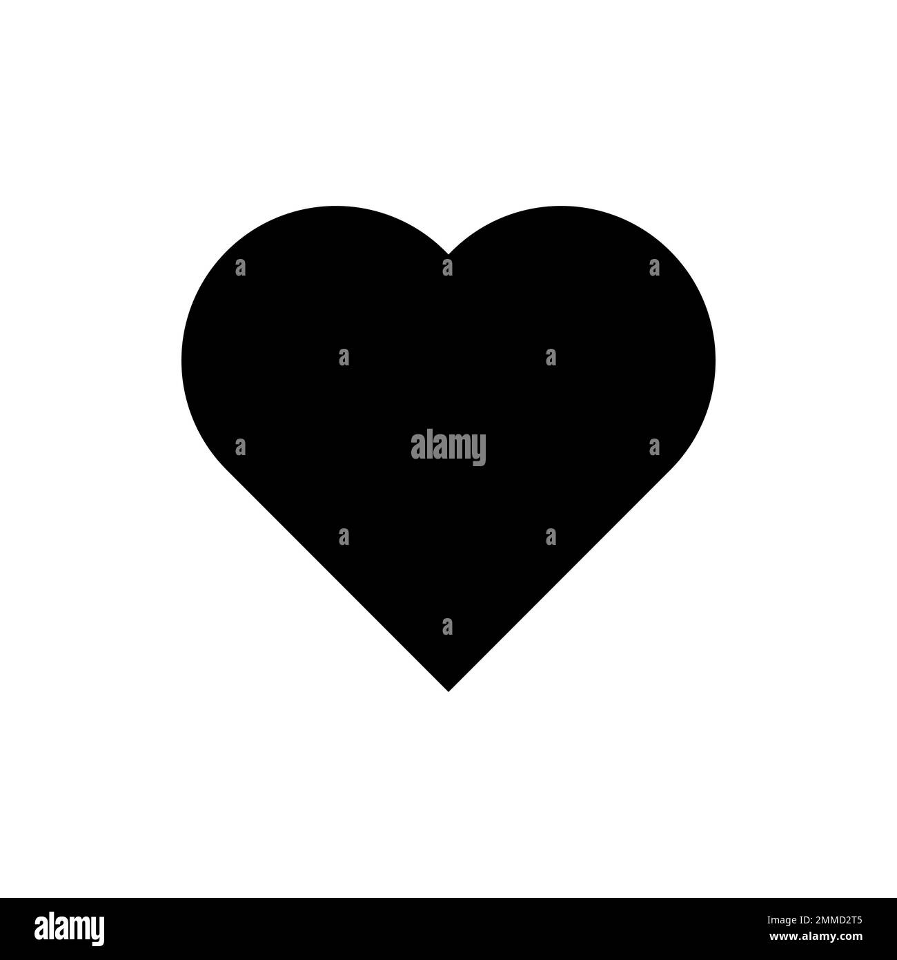 Black heart icon. Love symbol. Design can use for web and mobile app ...