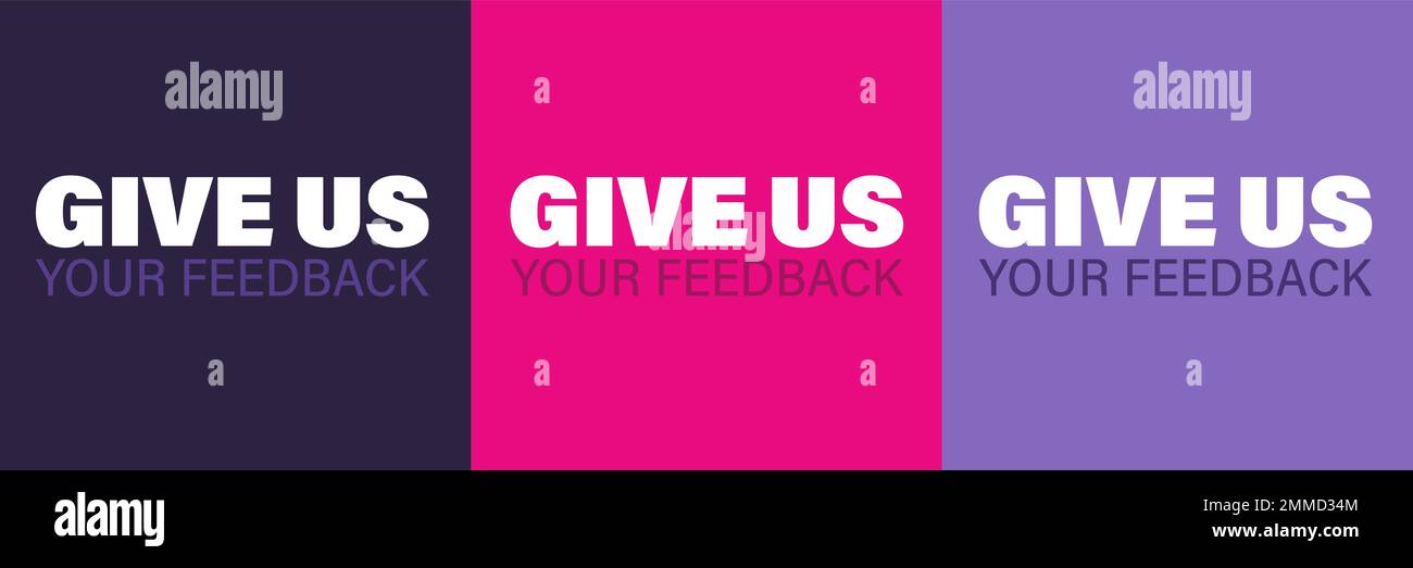 We want your feedback. Customer feedbacks survey opinion service Stock ...