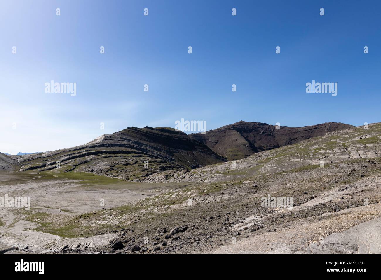 National Spanish Park - Ordesa. View on Monte Perdido massif Stock ...