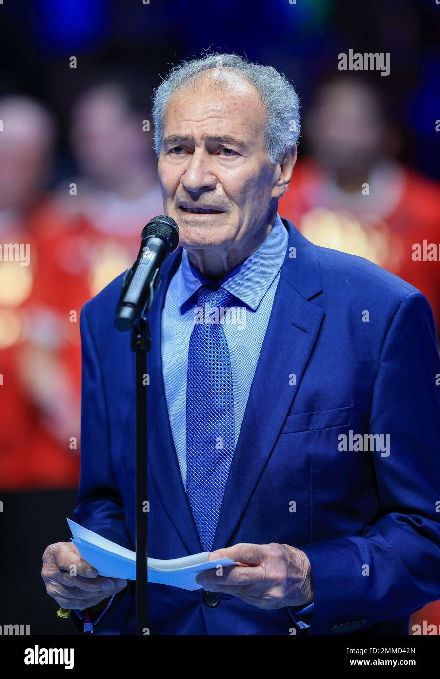 Stockholm, Sweden. 29th Jan, 2023. Handball: World Cup, final France ...