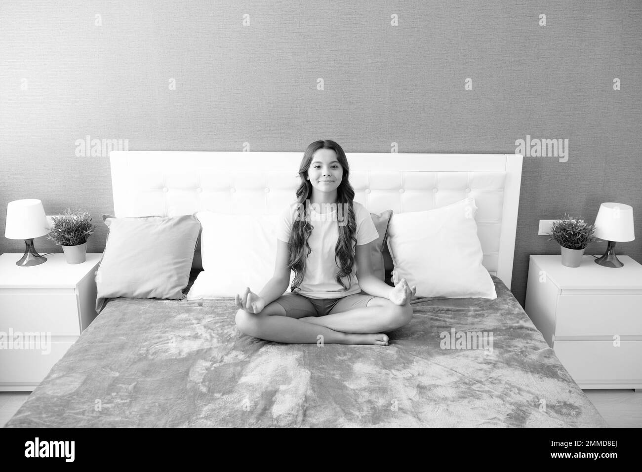 Lotus child Black and White Stock Photos & Images - Alamy