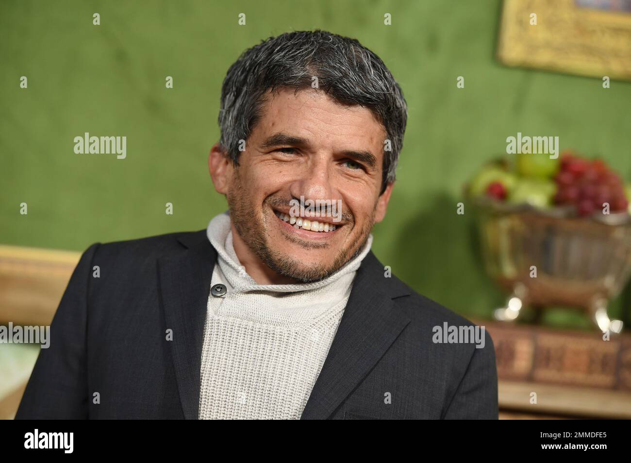 Mark Povinelli arrives at the Los Angeles premiere of "My Dinner with ...