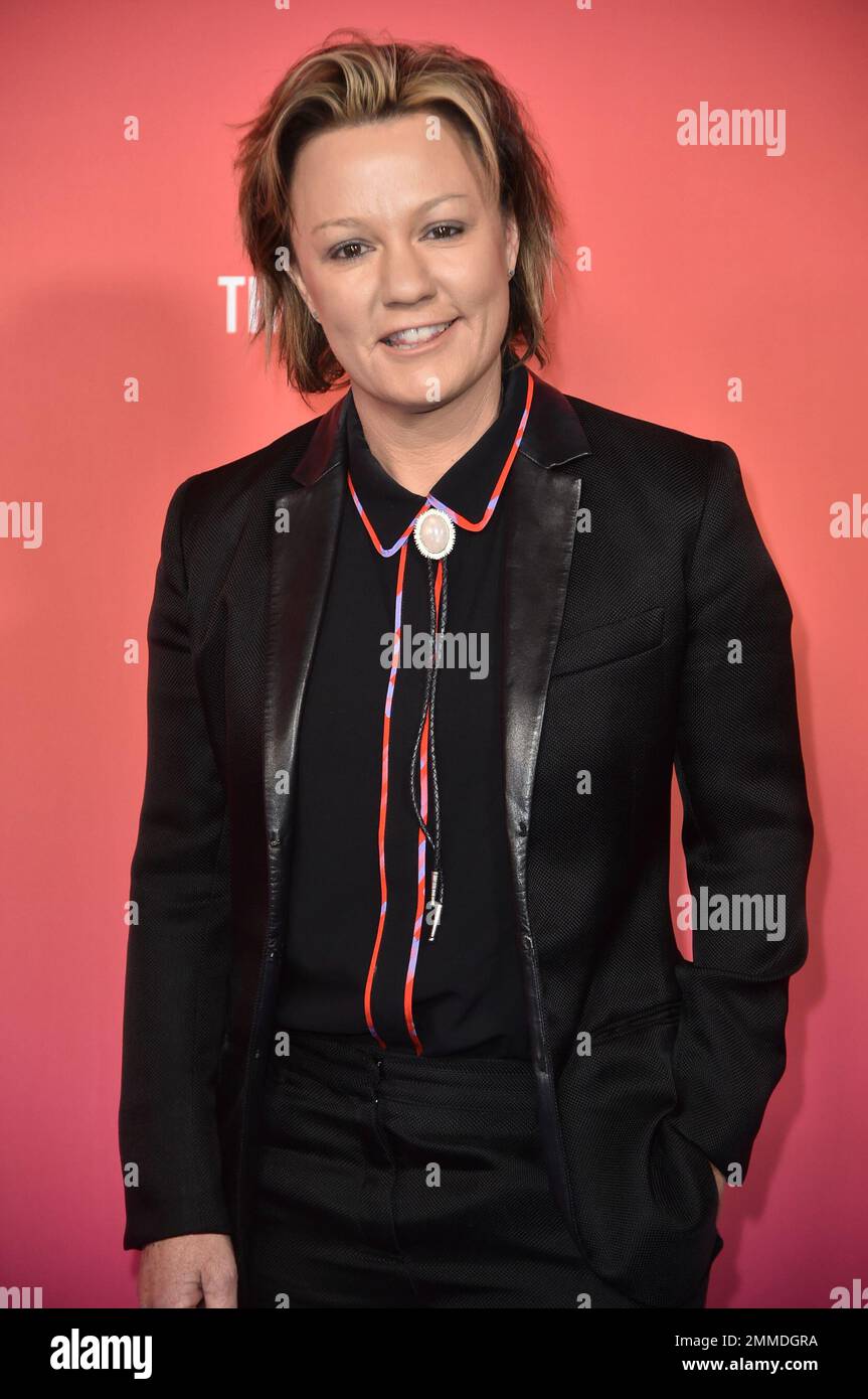 Sarah Spillane arrives at the G'Day USA Arts Gala on Saturday, Jan. 28 ...