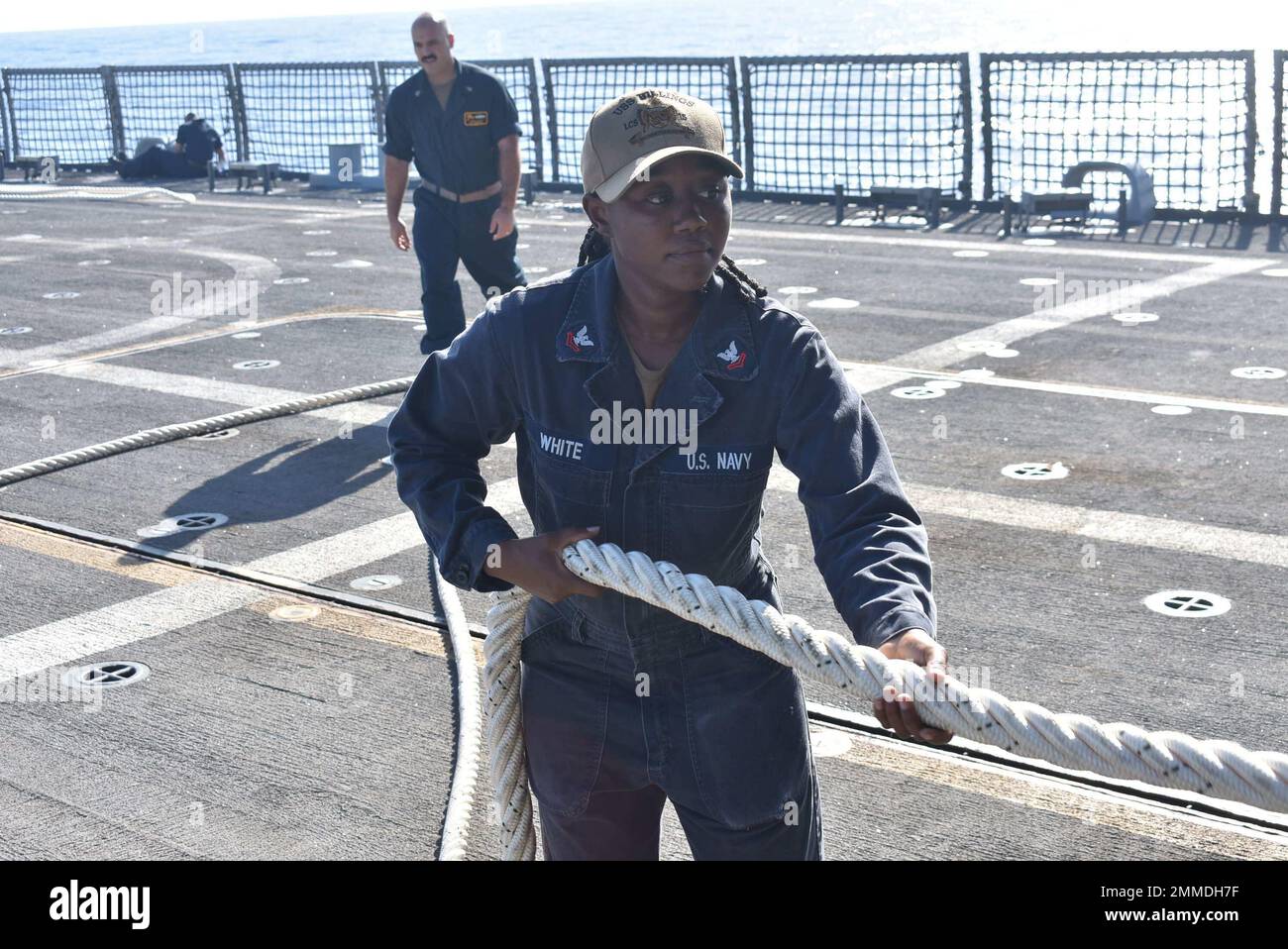 220916-N-N3764-1003 OCHO RIOS, Jamaica - (Sept. 16, 2022) -- Engineman ...