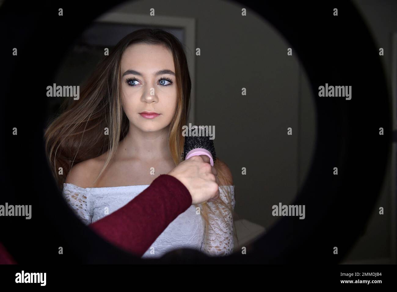 In this Feb. 28, 2018 photo, Matty Nev Luby, standing in front of a ...