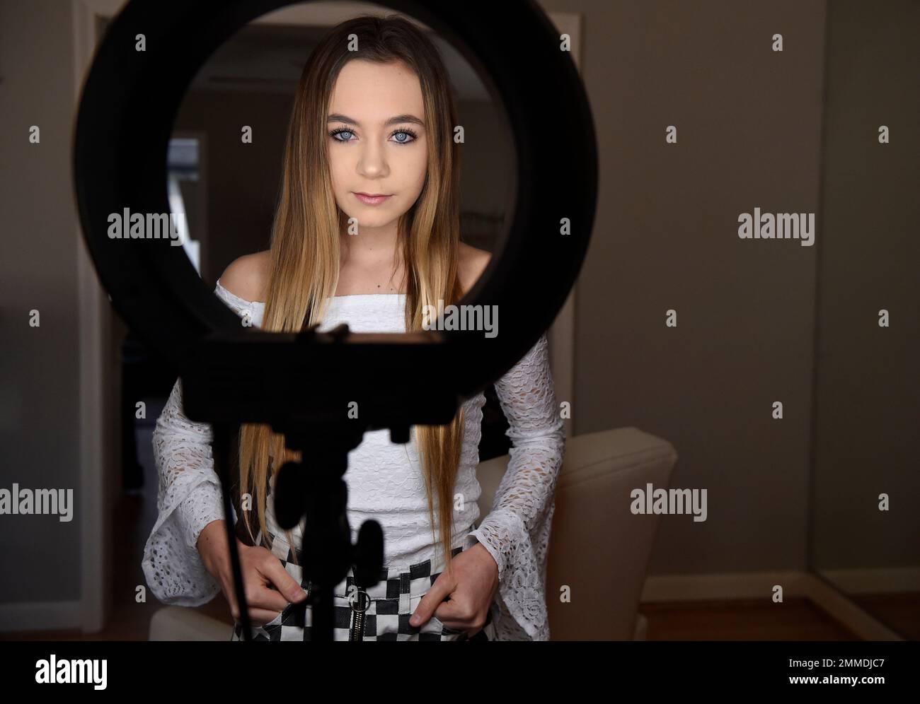 In this Feb. 28, 2018 photo, Matty Nev Luby poses for a photograph in ...