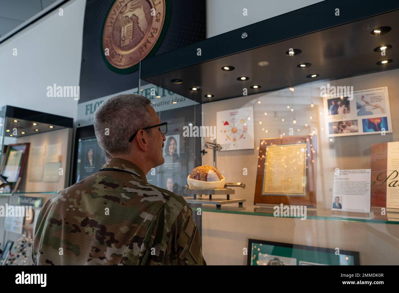 U.S. Air Force Col. Eric Schroeder, the 6th Medical Group commander ...
