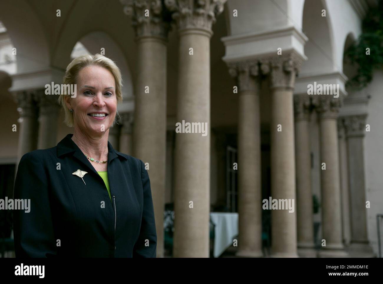 Nobel chemistry winner Frances Arnold poses for a photo at California ...