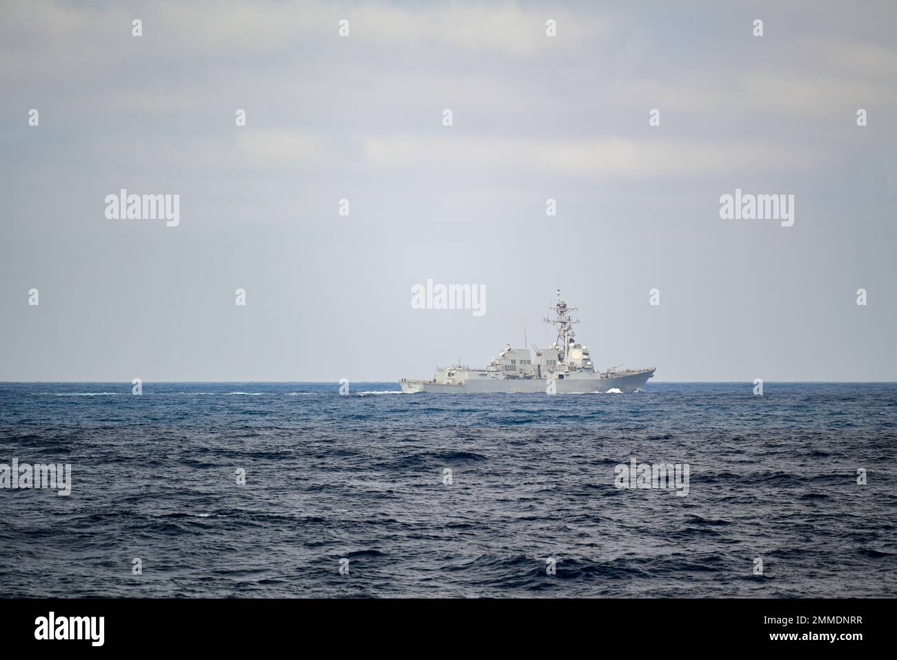 The Arleigh Burke-class guided missile destroyer USS John Finn (DDG 113 ...