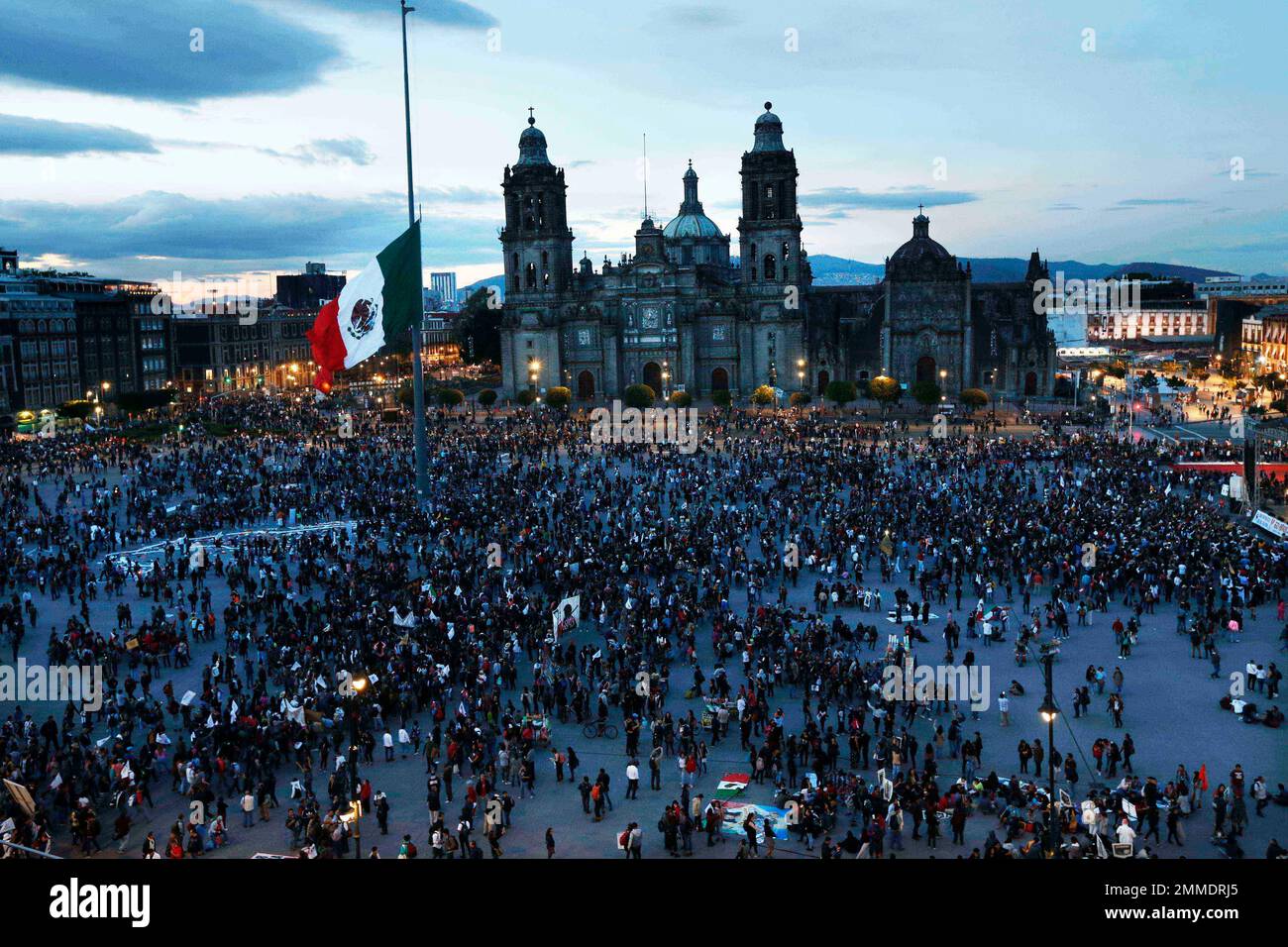 People attend a rally in remembrance of 1968 Tlatelolco student ...