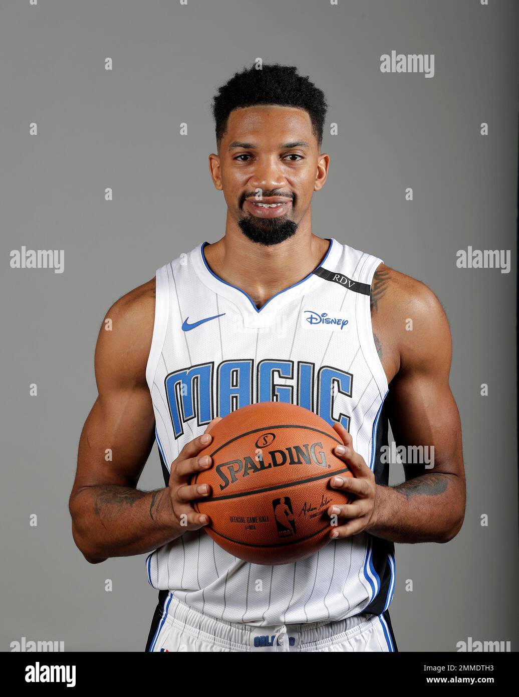 Orlando Magic's Khem Birch at the NBA basketball teams practice ...
