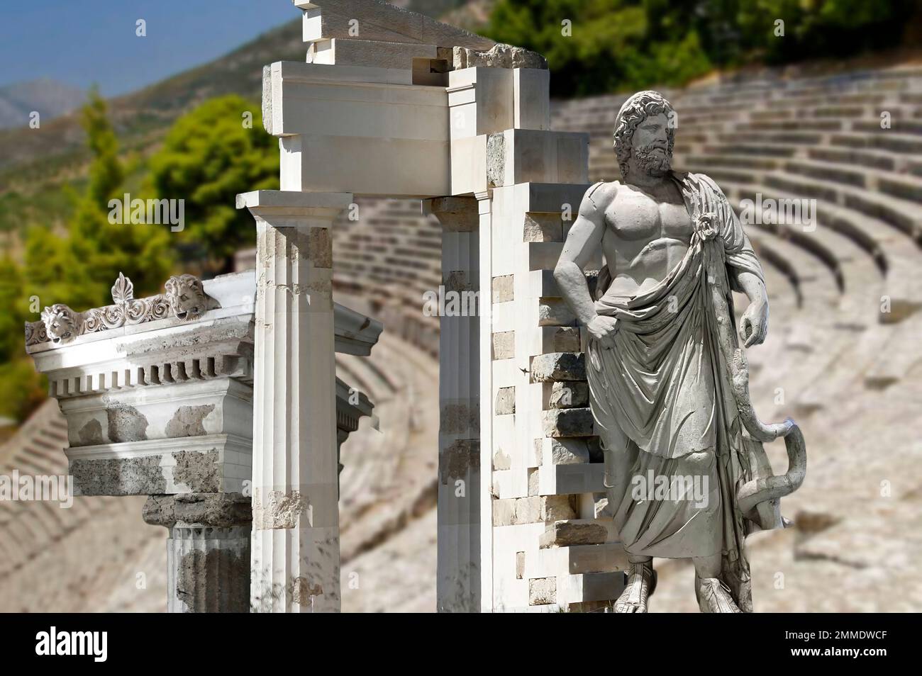 Epidaurus beautiful archaeological site of ancient Greece Famous for ...